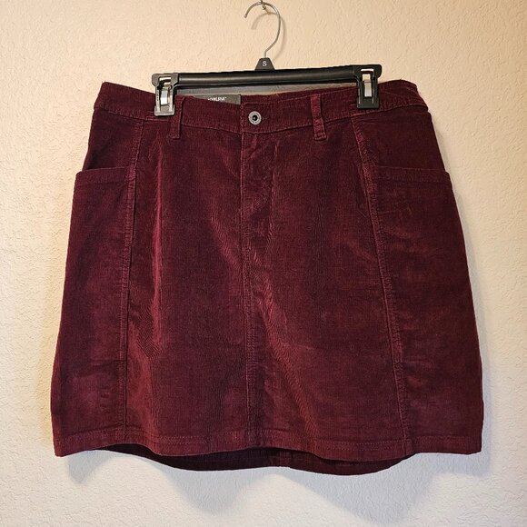 Kuhl | Skirts | Kuhl Lydia Skirt Zinfandel Corduroycotton Blended With Elastane 9 | Poshmark